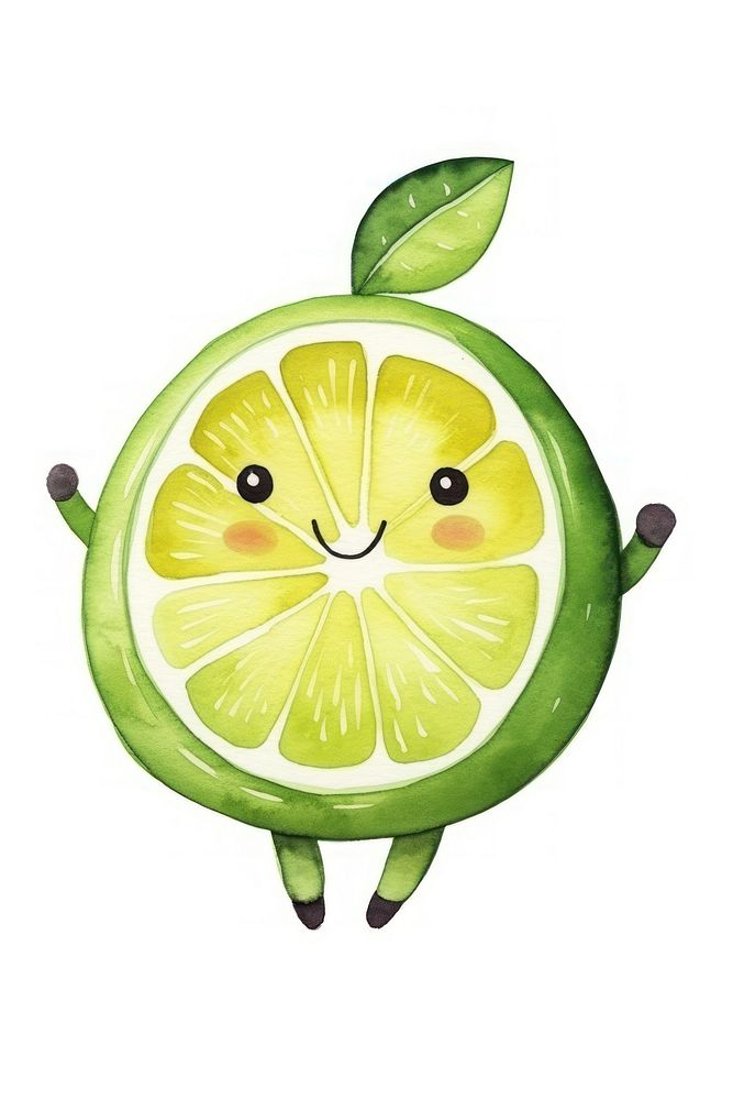 Sliced lime dancing fruit lemon | Premium Photo Illustration - rawpixel