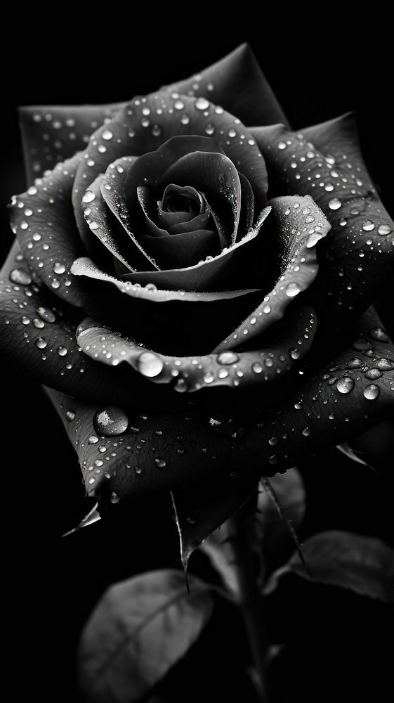 Closeup black rose flower plant | Free Photo - rawpixel