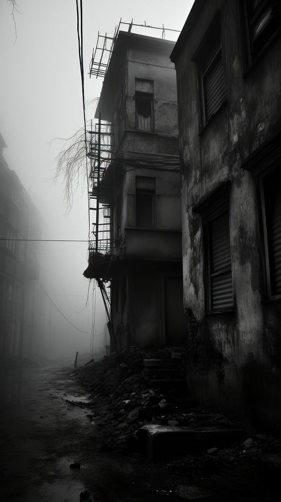 Old lonely building outdoors street | Premium Photo - rawpixel
