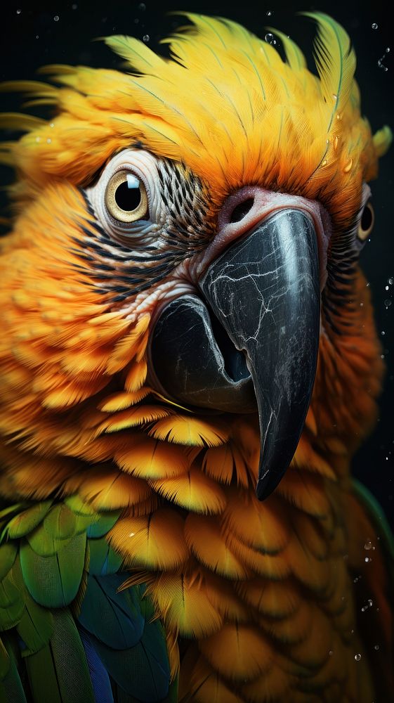 Parrot animal bird portrait | Free Photo - rawpixel