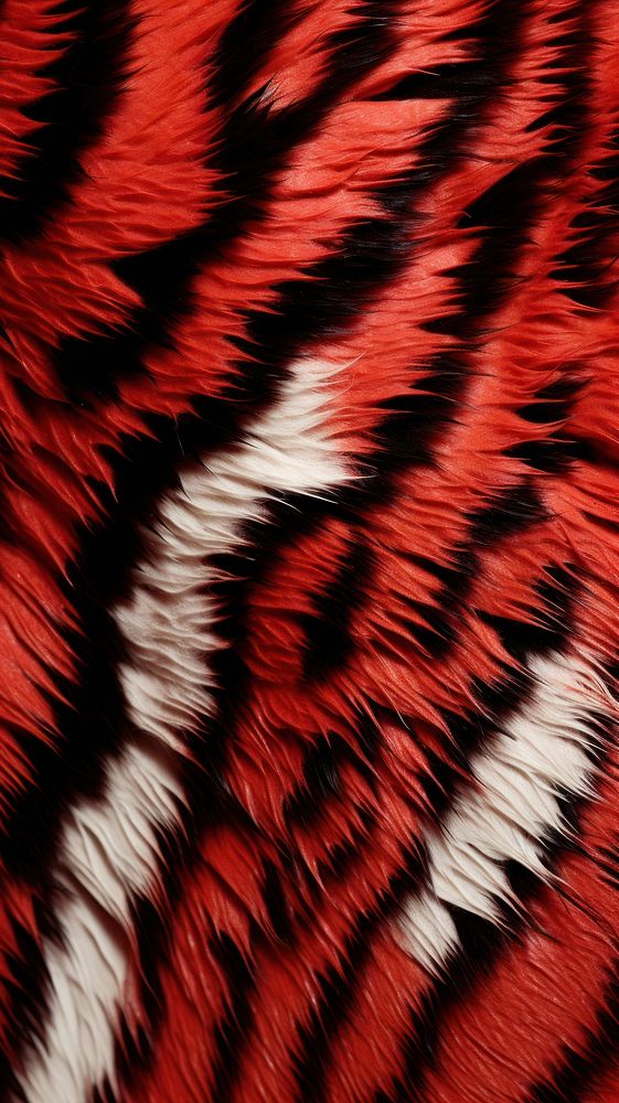 Tiger skin red backgrounds textured. | Free Photo - rawpixel