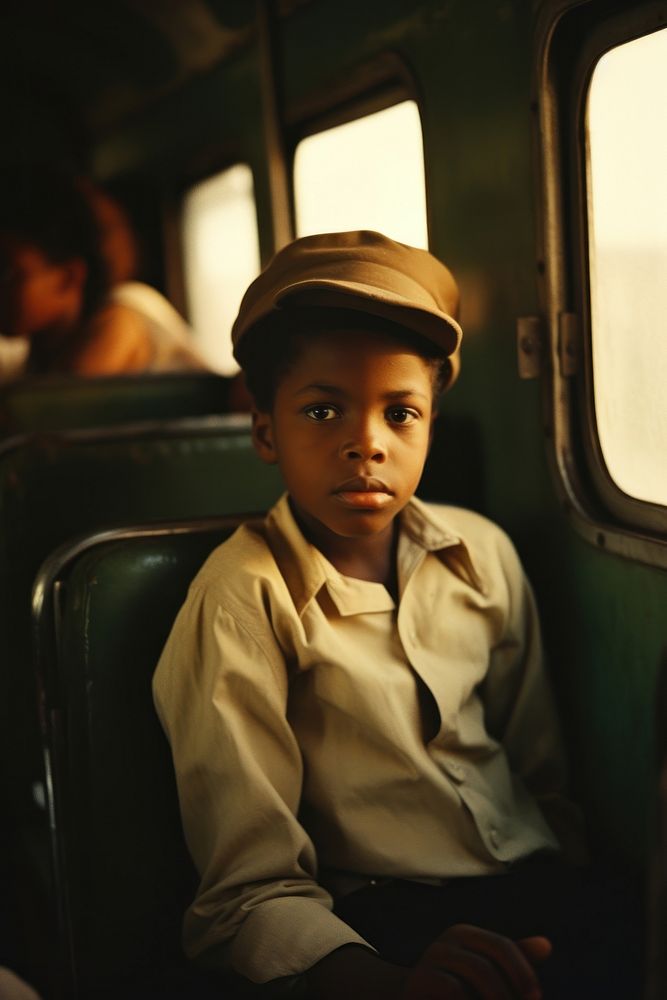 Kid train portrait child black. | Free Photo - rawpixel