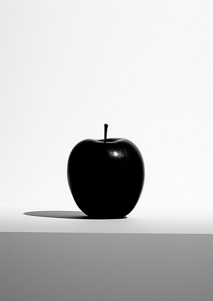 An apple strong shadow simplicity | Free Photo - rawpixel