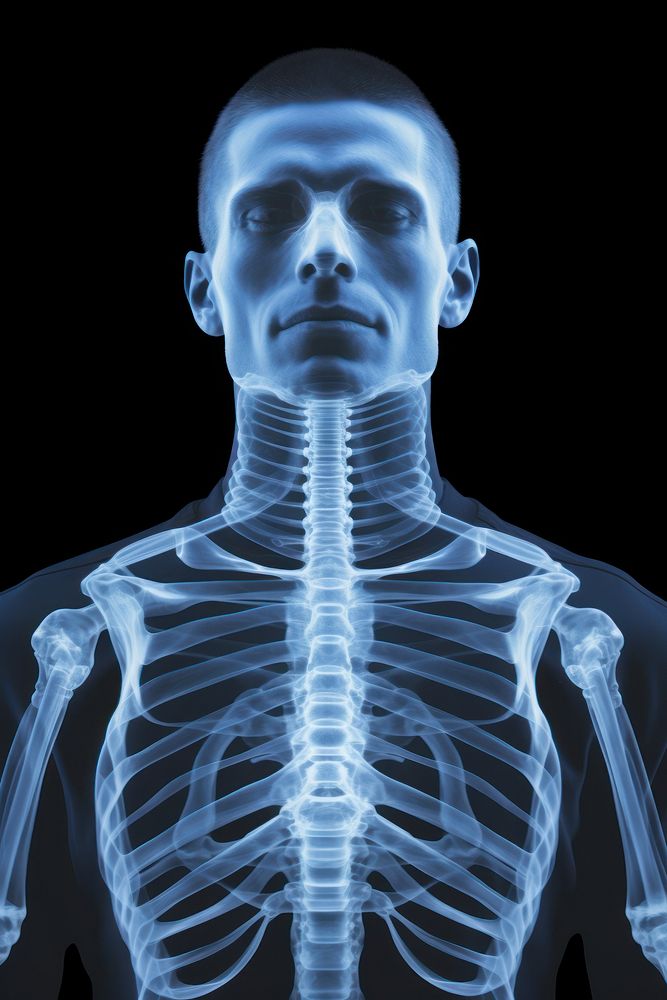 Human body x-ray radiography futuristic | Premium Photo - rawpixel