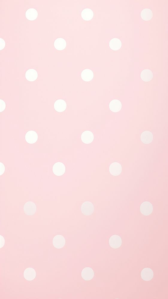 Pink pastel polka dot wallpaper | Free Photo Illustration - rawpixel