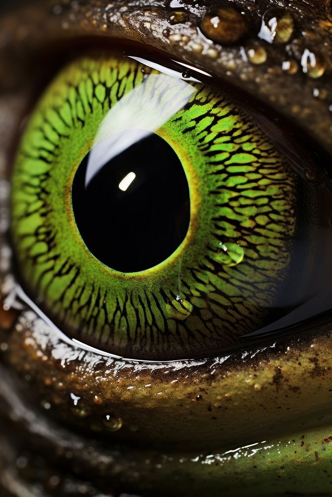 Frog eye amphibian wildlife reptile. | Free Photo - rawpixel