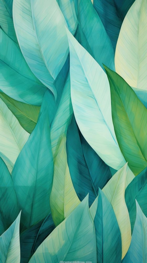 Green abstract pattern nature | Free Photo Illustration - rawpixel
