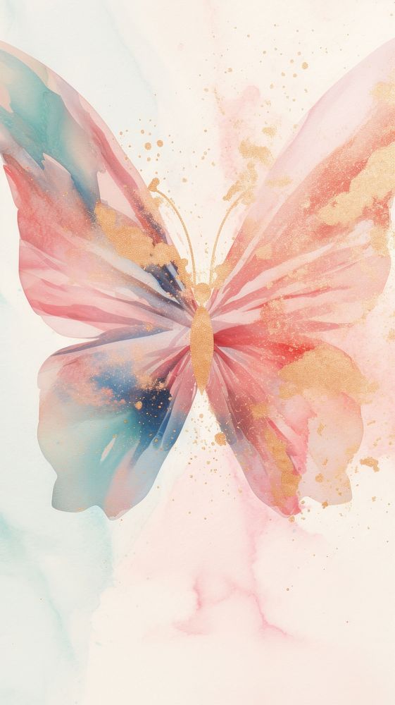 Butterfly abstract painting petal. AI | Premium Photo Illustration ...
