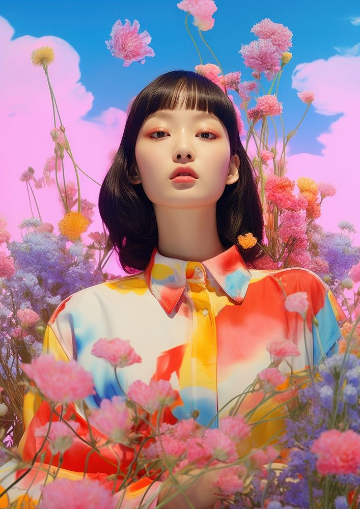 Taiwanese woman face looking camera | Free Photo - rawpixel