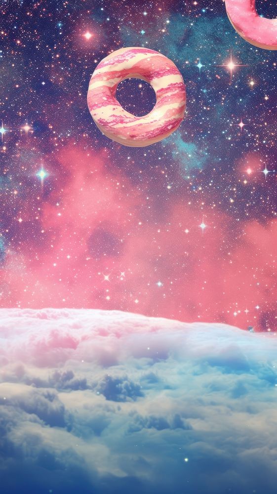 Retro dreamy galaxy background backgrounds | Free Photo Illustration ...