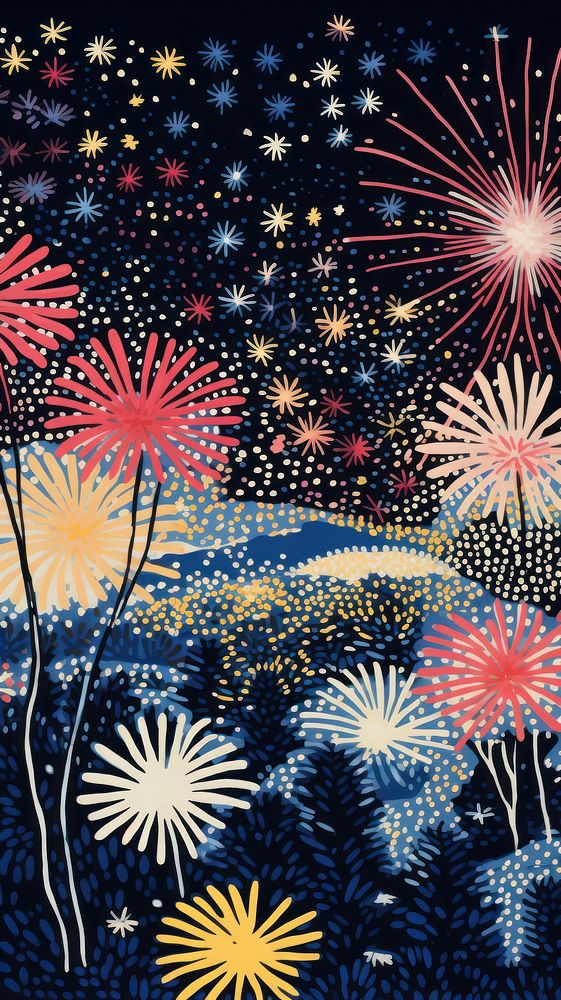 Neon fireworks nature abstract outdoors | Free Photo Illustration ...