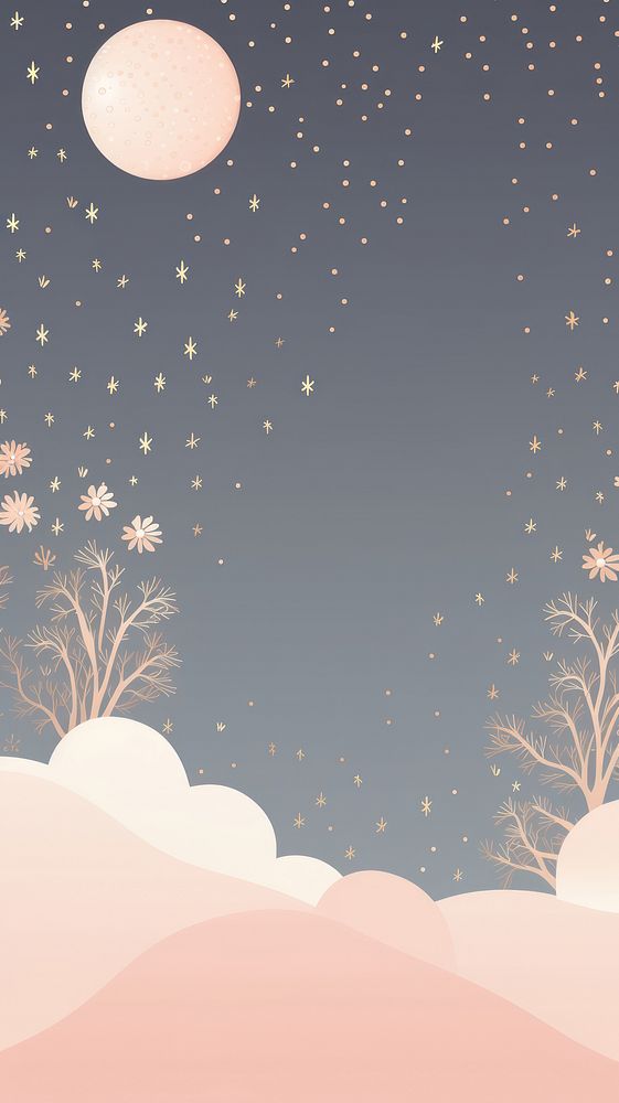 Half moon backgrounds astronomy outdoors. | Premium Photo Illustration ...