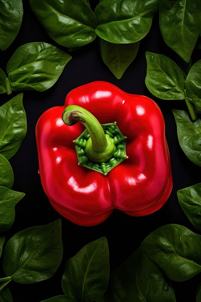 Red pepper vegetable plant food. | Free Photo - rawpixel