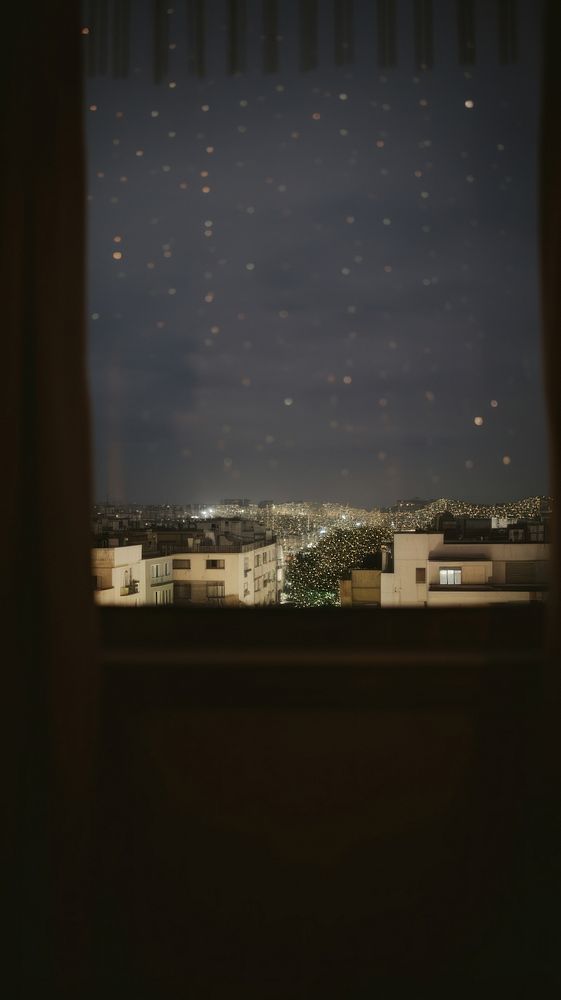 Window view night architecture building | Free Photo - rawpixel