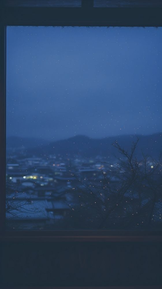 Window view night nature sky | Premium Photo - rawpixel