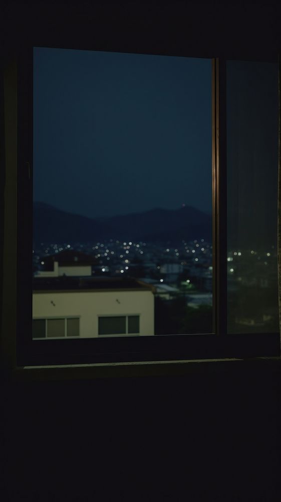 Window view night nature architecture | Premium Photo - rawpixel