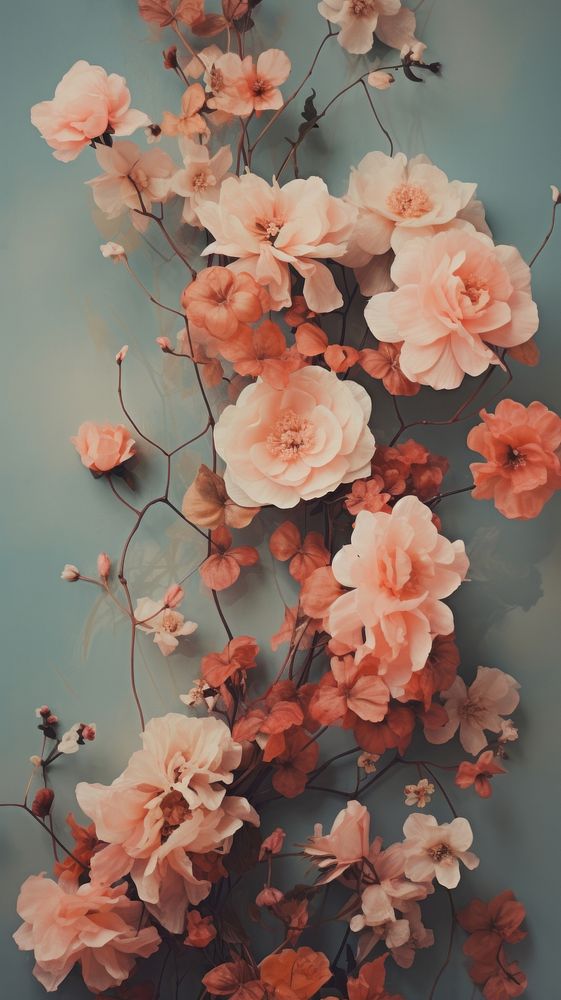 Flower blossom pattern plant. AI | Premium Photo - rawpixel