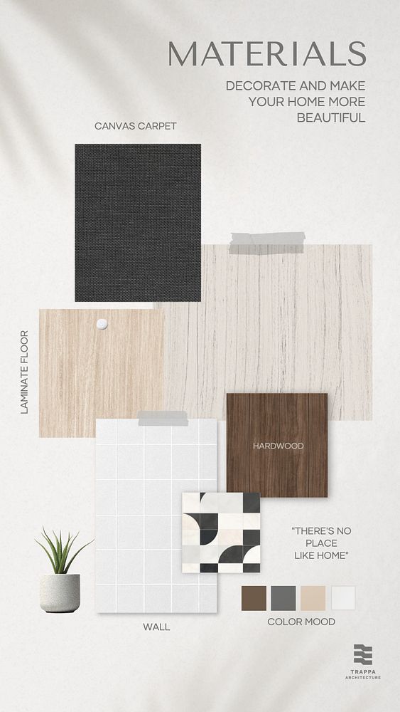 Minimal tiles mood board | Free Photo - rawpixel