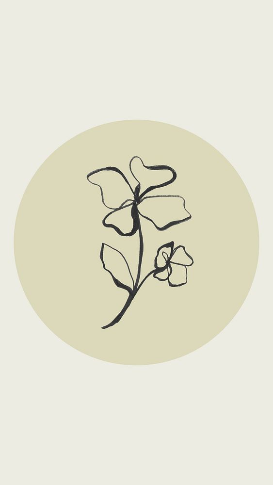 Flower Instagram story cover template | Free Photo Illustration - rawpixel