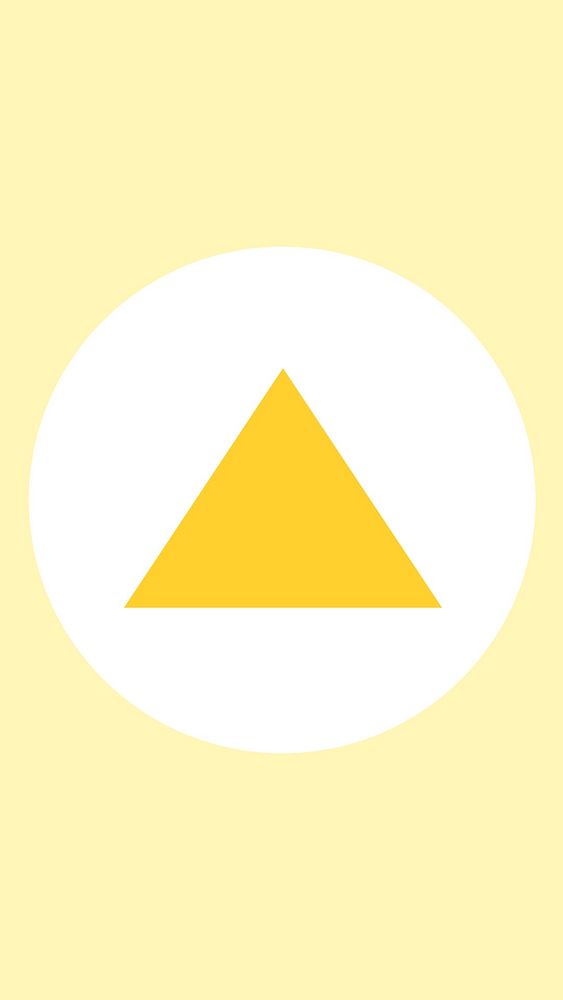 Yellow triangle IG story cover | Free Photo Illustration - rawpixel