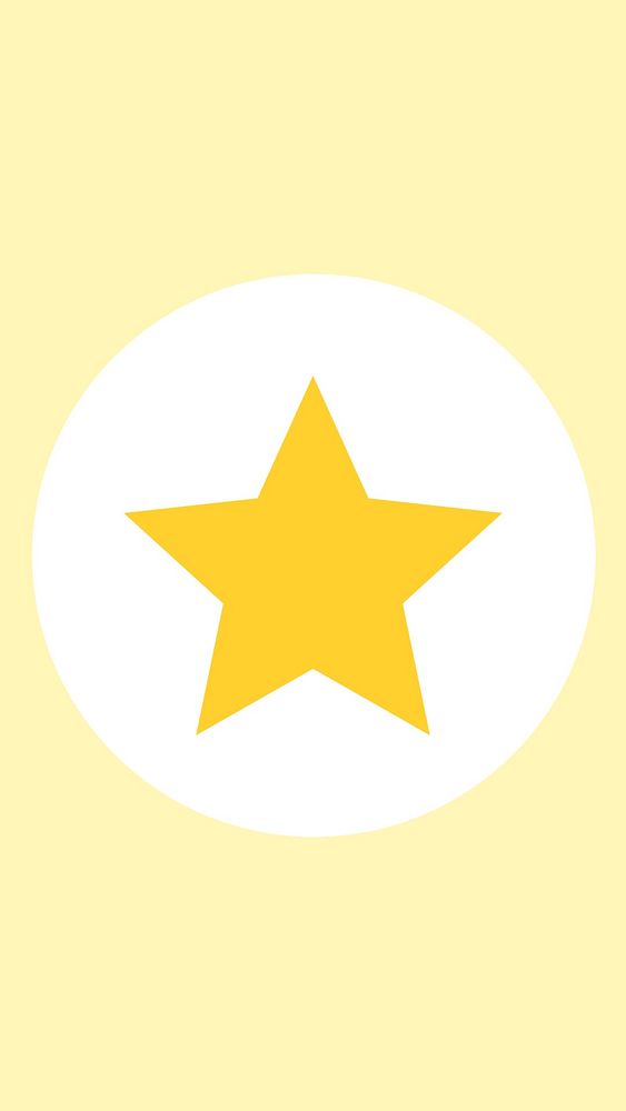 Yellow star IG story cover | Free Photo Illustration - rawpixel
