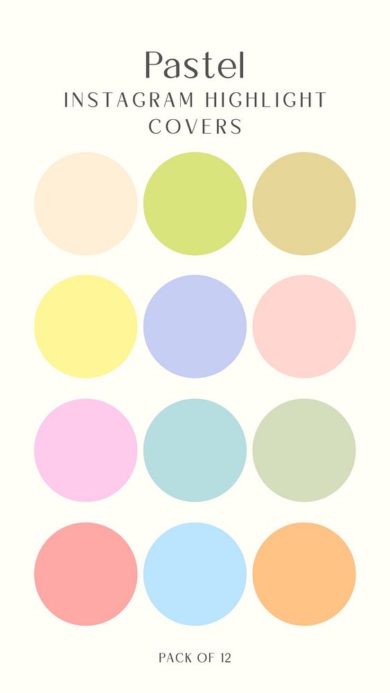 Pastel Instagram story highlight cover | Free Photo Illustration - rawpixel