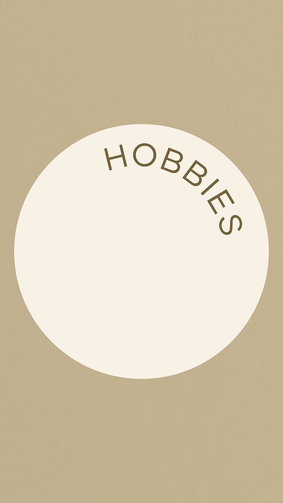 Beige hobbies Instagram story highlight | Free Photo Illustration ...