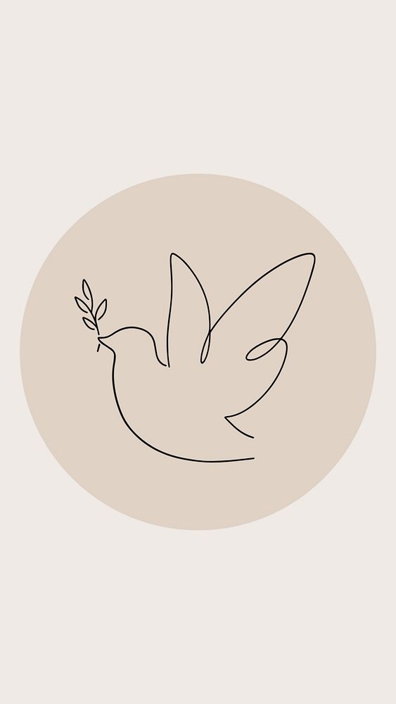 Peace brown Instagram story highlight | Free Photo Illustration - rawpixel