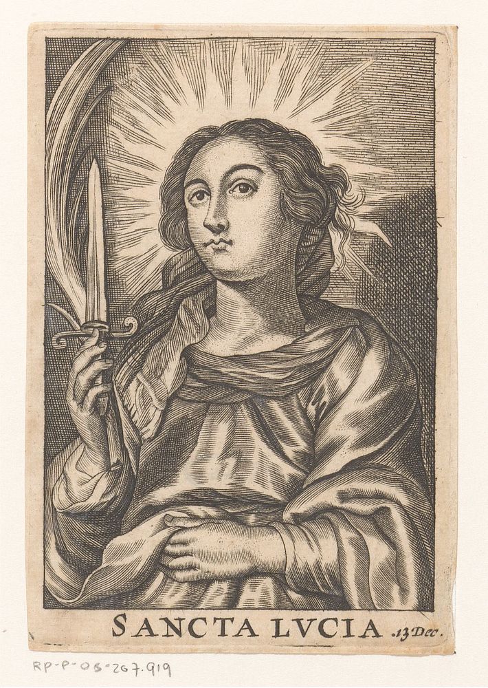 Heilige Lucia van Syracuse (in | Free Photo Illustration - rawpixel