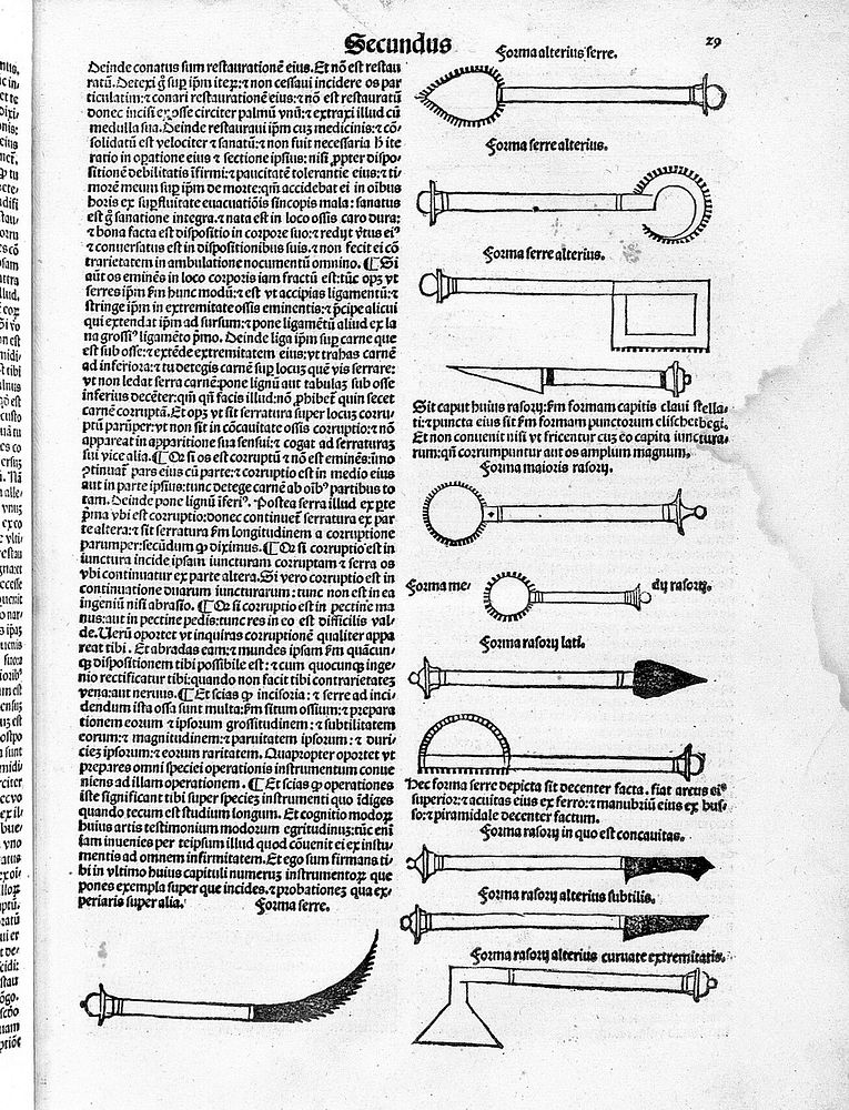 Chirurgia parua. Guidonis. Cyrurgia Albucasis | Free Photo Illustration ...