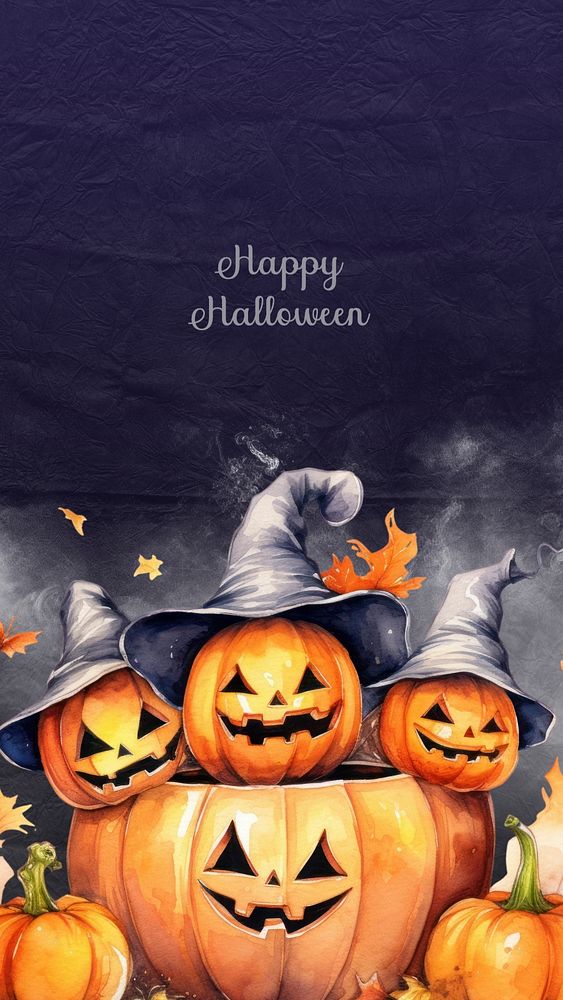 Happy Halloween Facebook story template | Free Photo Illustration ...
