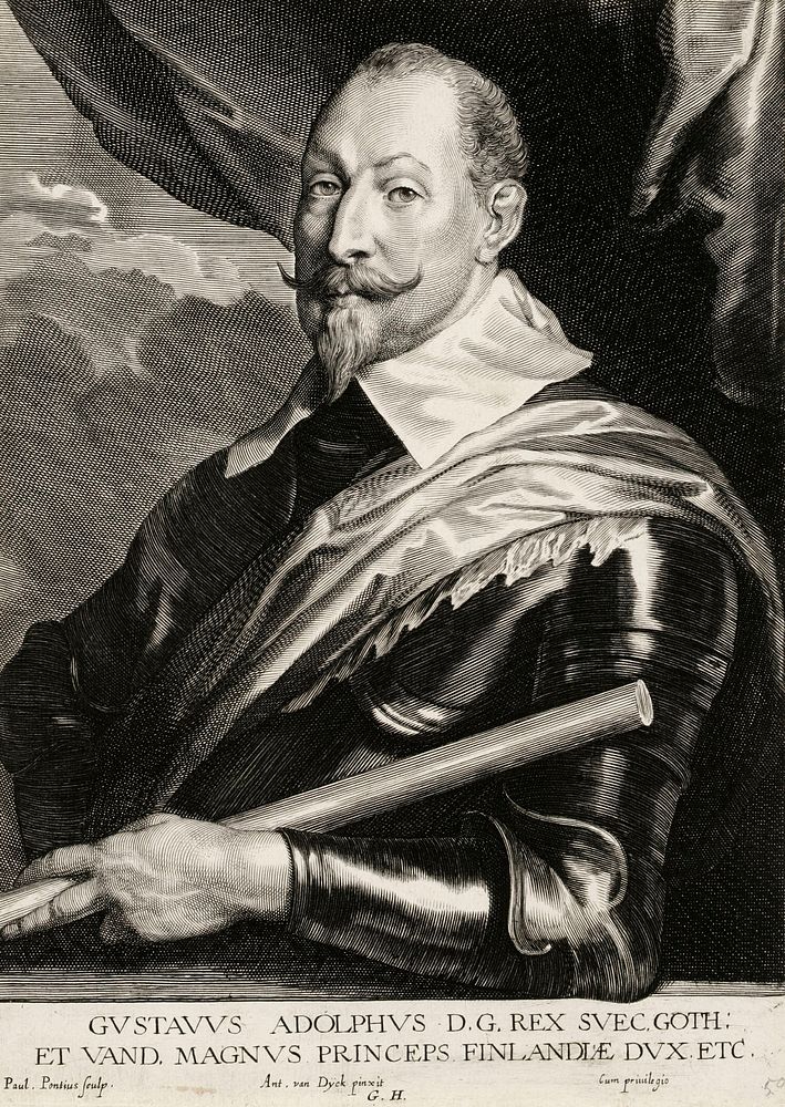 Kustaa ii aadolf | Free Photo Illustration - rawpixel