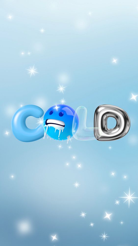 3D Winter iPhone wallpaper, cold | Premium Photo - rawpixel