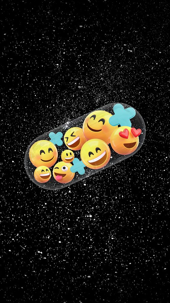 3D health iPhone wallpaper, happy | Premium Photo - rawpixel