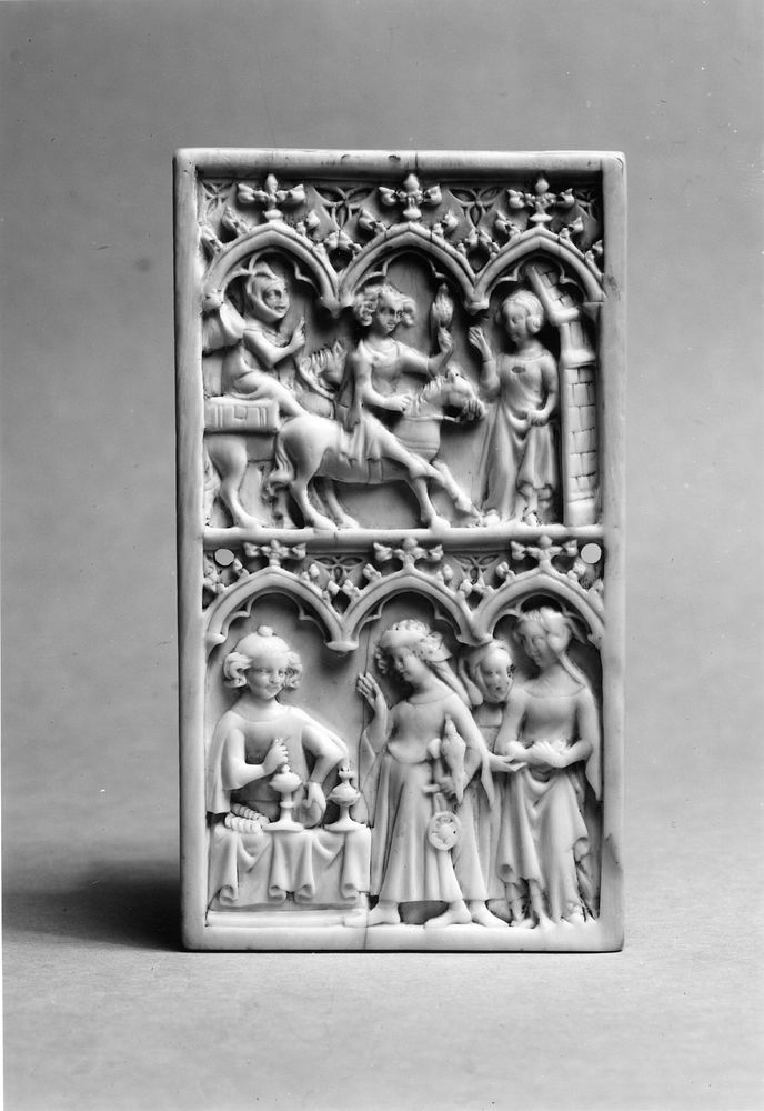 Wax Tablet Prodigal Son (1330-1350 | Free Photo - rawpixel