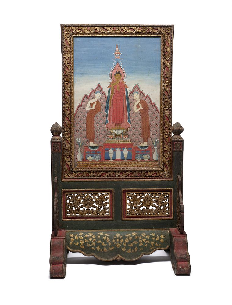 Standing panel Buddha his disciples | Free Photo - rawpixel