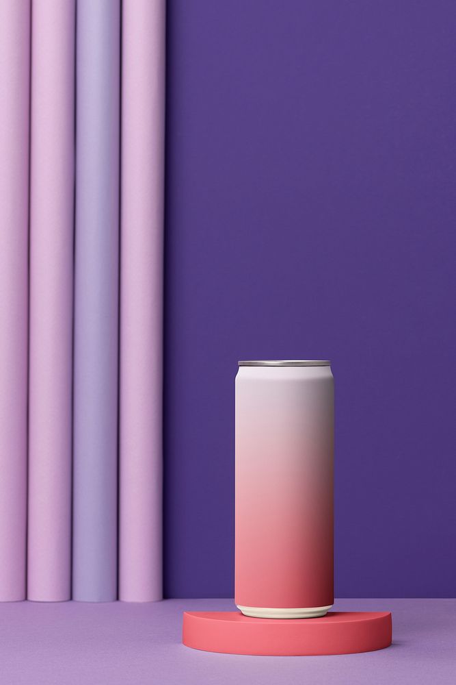Gradient soda can, beverage packaging | Free Photo - rawpixel