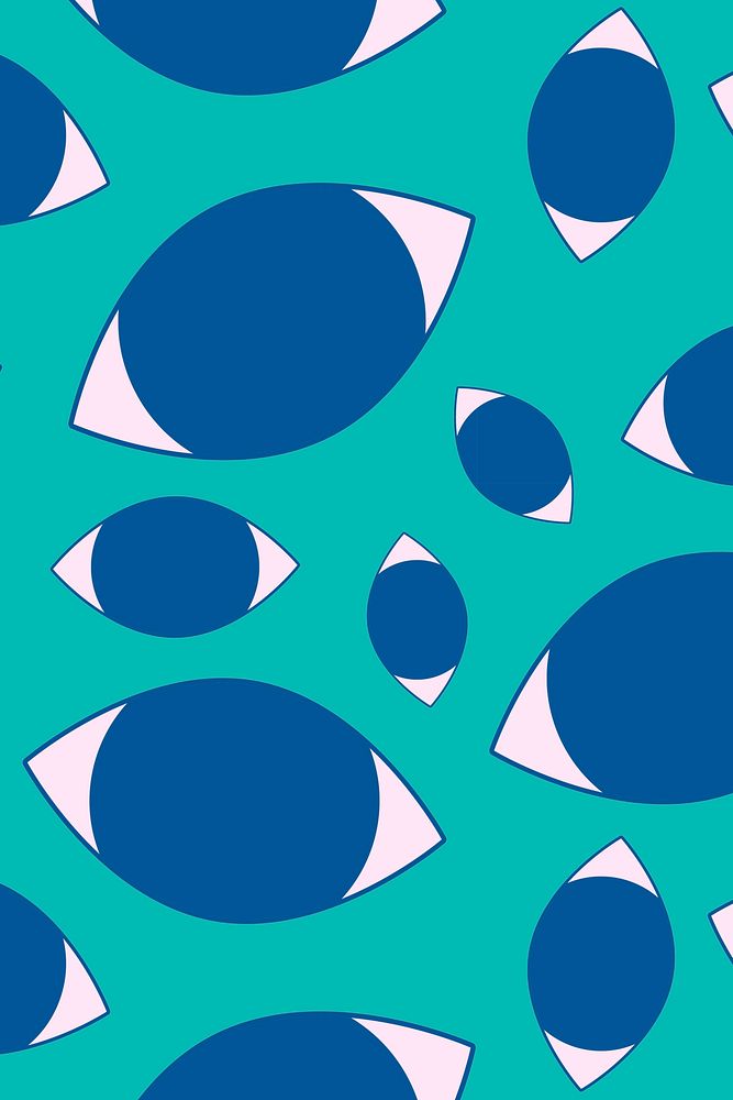 Abstract eyes pattern background, cute | Free Photo - rawpixel