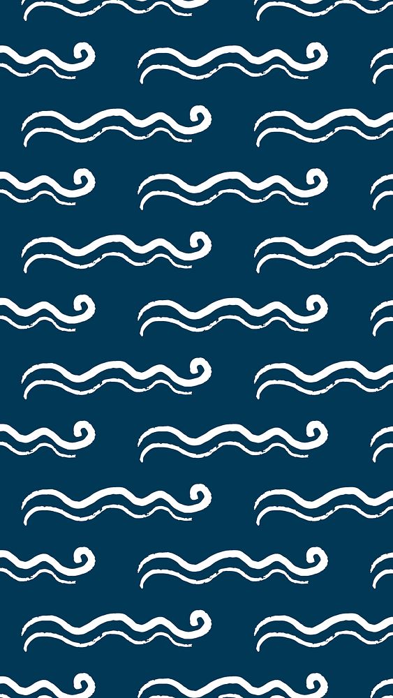 Dark iPhone wallpaper cute pattern | Free Photo - rawpixel