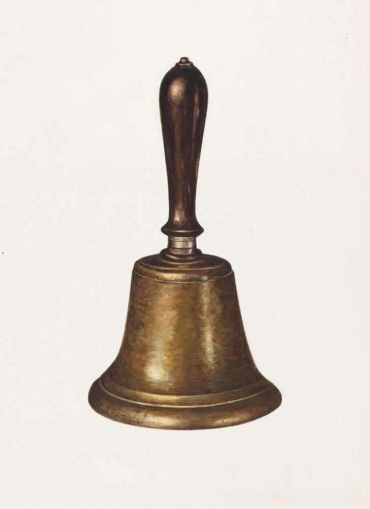 Town Crier's Bell (1935–1942) by Raymond | Free Photo Illustration ...