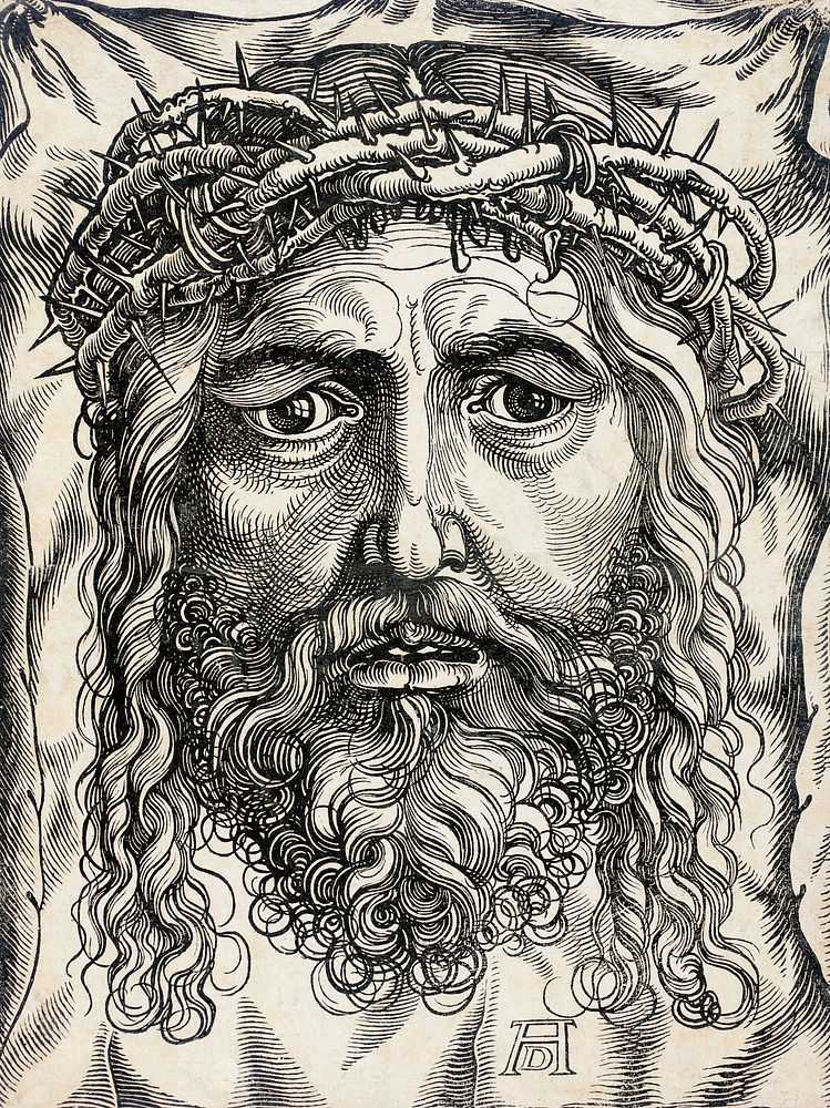 The Head of Christ Crowned | Free Photo Illustration - rawpixel