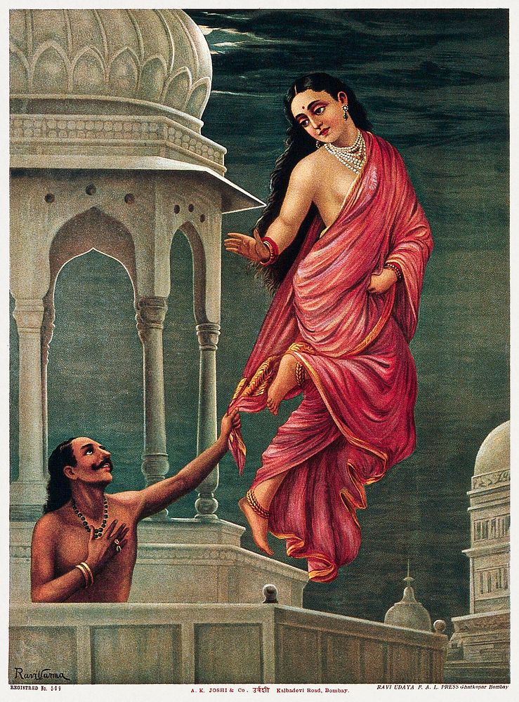 Story Pururavas and Urvashi: Urvashi | Free Photo Illustration - rawpixel