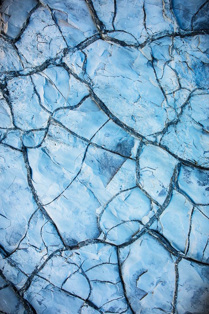 Blue background, cracked rock texture | Free Photo - rawpixel