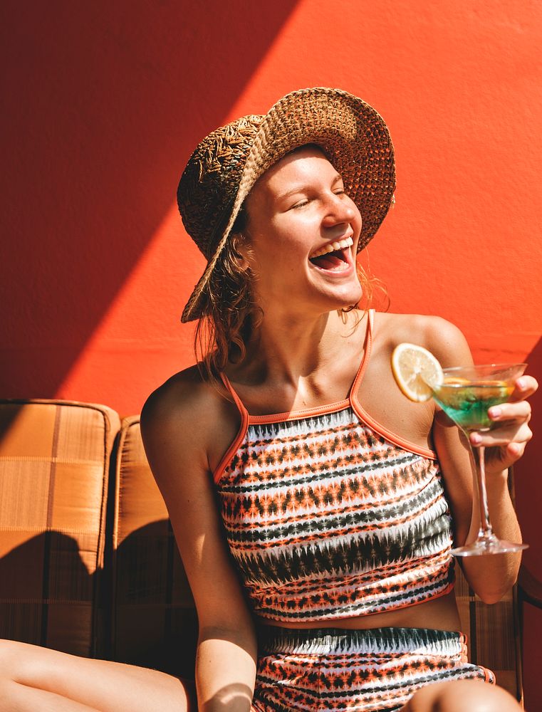 Young woman relaxing in the sun | Premium Photo - rawpixel