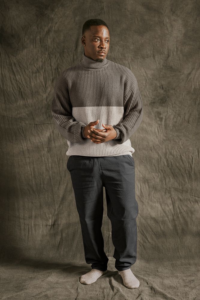 Man wearing monotone autumn outfits | Premium Photo - rawpixel