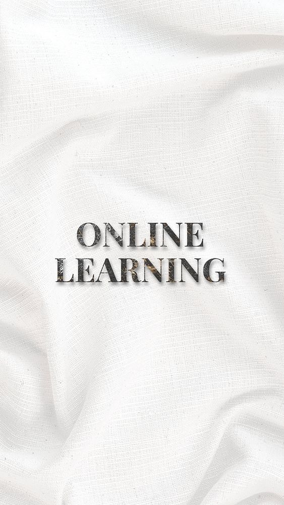 Online learning word art typography | Free Photo - rawpixel