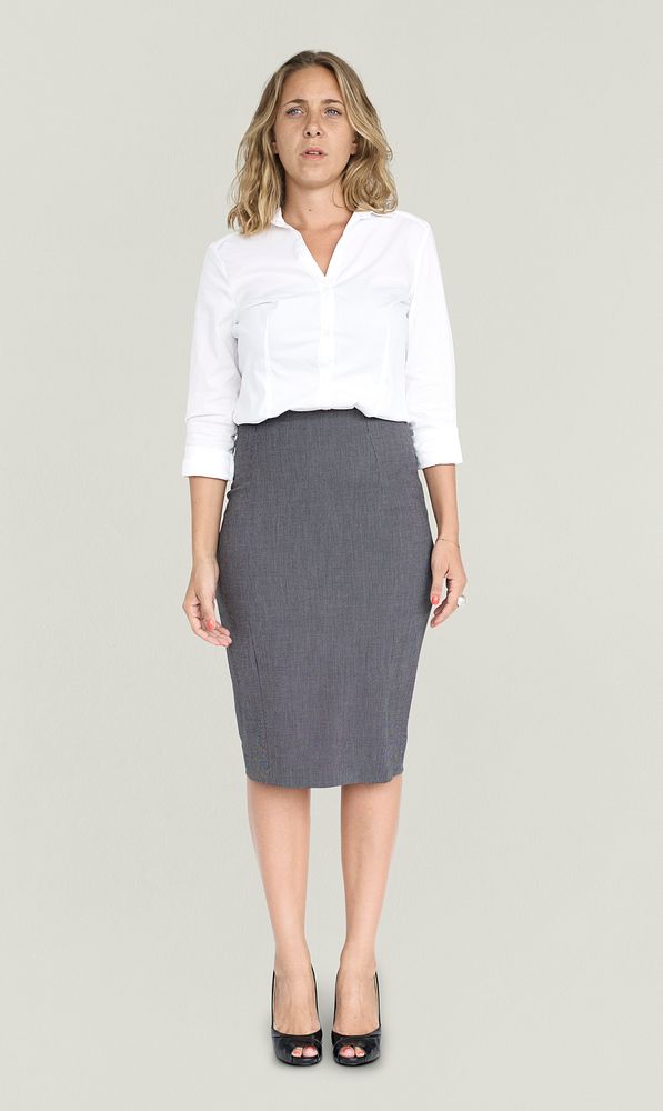 Businesswoman Standing Photography Portrait | Premium Photo - rawpixel