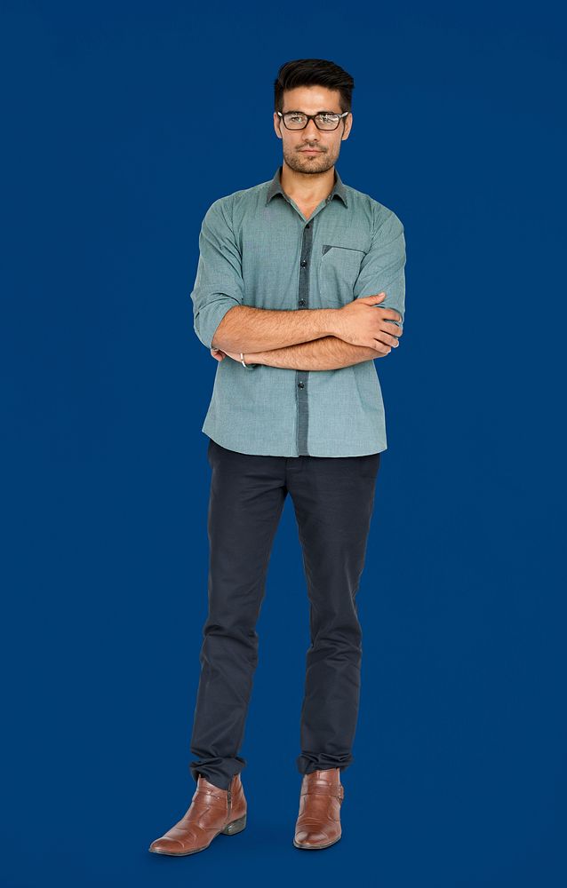 Man Studio Shoot Portrait Posing | Premium Photo - rawpixel