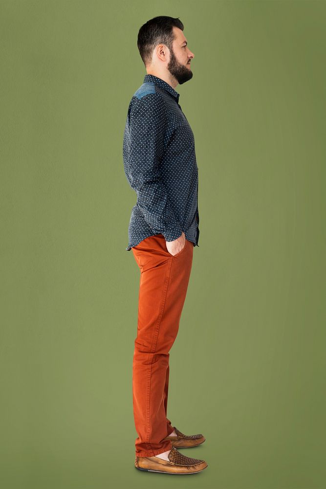 Man beard and mustache side | Premium Photo - rawpixel