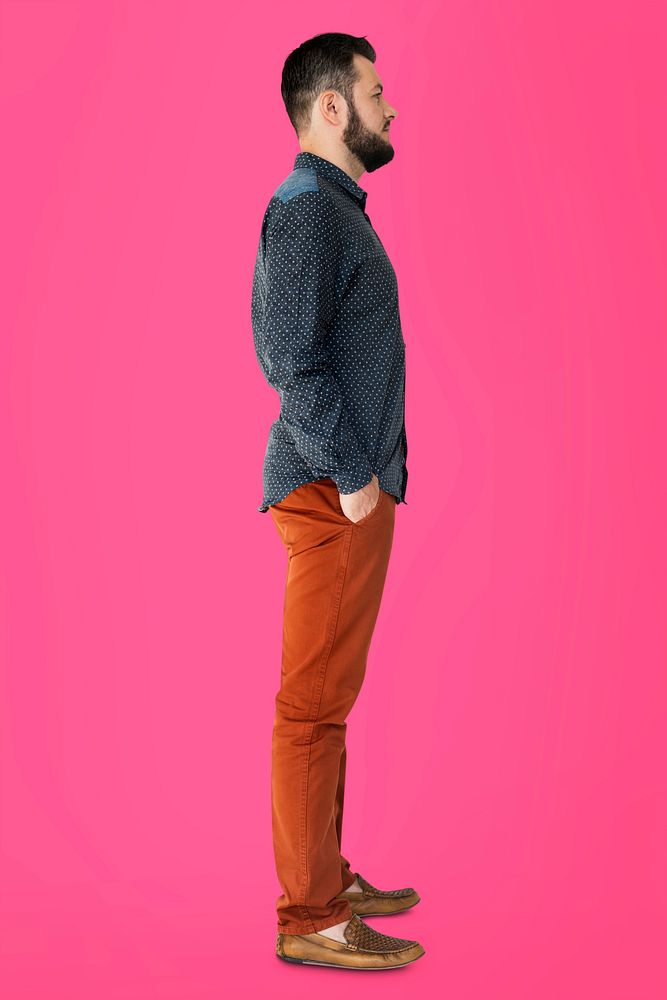 Man beard and mustache side | Premium Photo - rawpixel